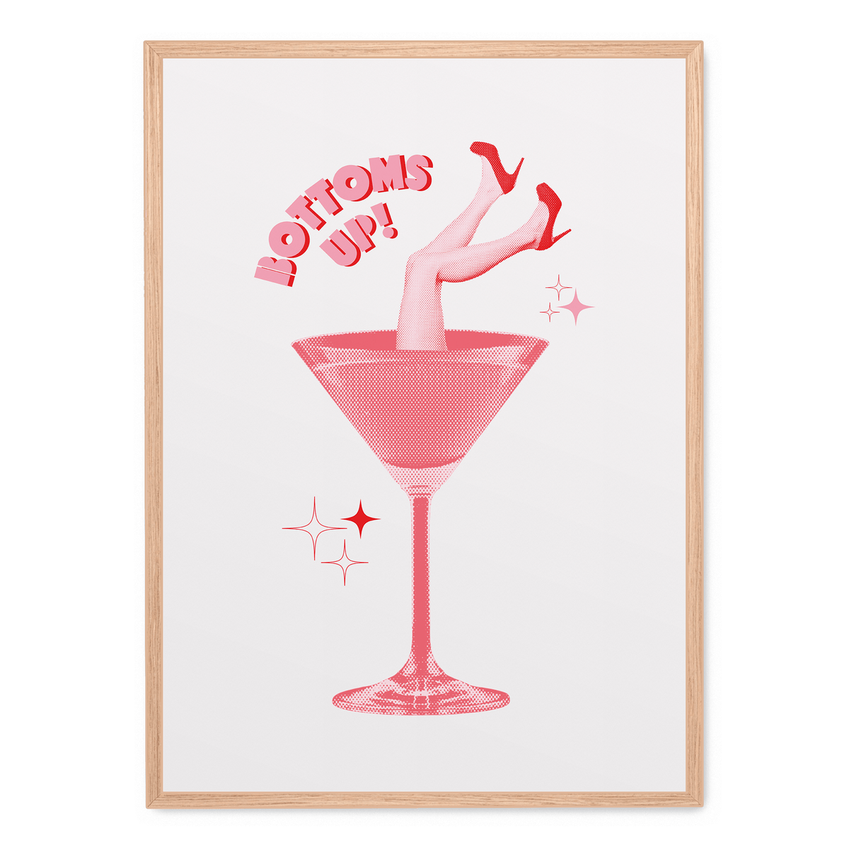 Bottoms Up plakaten | Postera.no